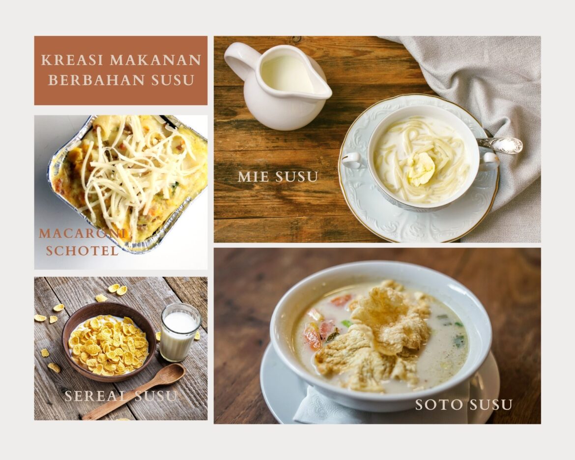 susu segar untuk makanan dan minuman